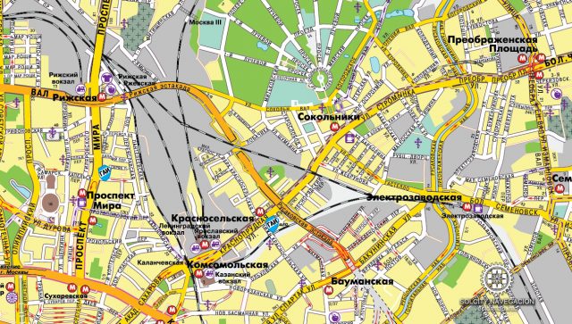 Москва Moscow Schema-1 vector street map, Russia, printable and full ...
