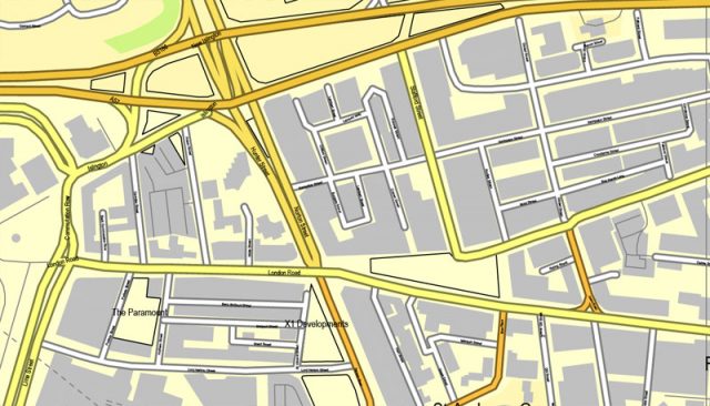 Liverpool UK Vector Map Printable City Plan Adobe Illustrator, full ...
