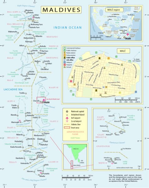 Maldives: Free vector map Maldives, Adobe Illustrator, download now ...