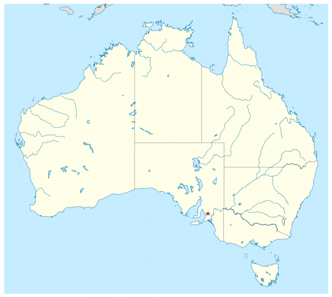 Adelaide, Australia, Printable vector street map, V3.11, fully editable ...