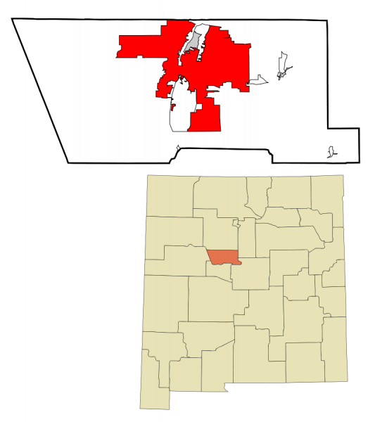 Albuquerque New Mexico US exact map: Printable City Plan Map, Adobe ...