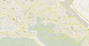 Haifa, Israel, printable vector street City Plan G-View V.3 map full ...