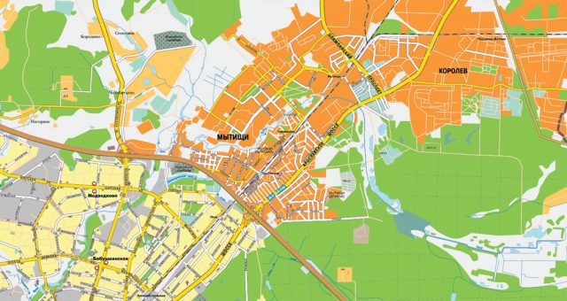 Москва Moscow, Russia, printable vector street City Plan map full ...