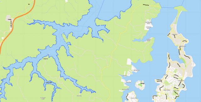 Sydney vector map Australia printable City Plan V.3.08 full editable ...
