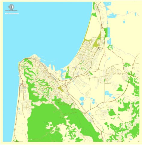 DWG Map Haifa Israel