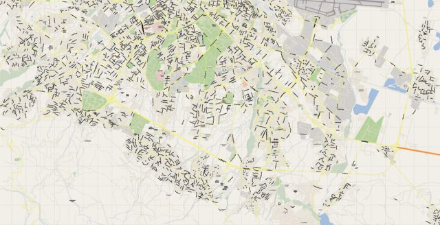 Sofia Map Vector Bulgaria printable editable City Plan 500 meters scale ...