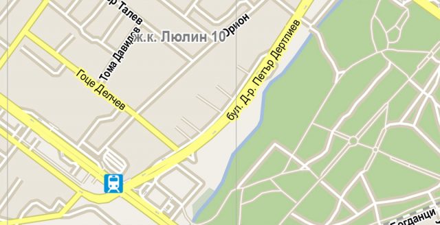 Sofia Map Vector Bulgaria printable editable City Plan 500 meters scale ...