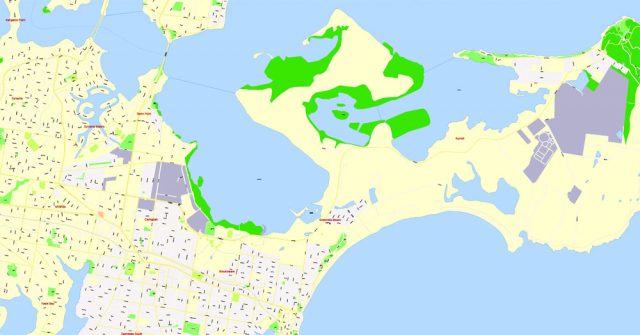 Sydney Vector Map Australia exact printable City Plan editable Adobe ...