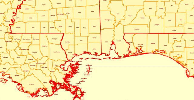 Printable US Map States and Counties, all names exact vector Illustrator