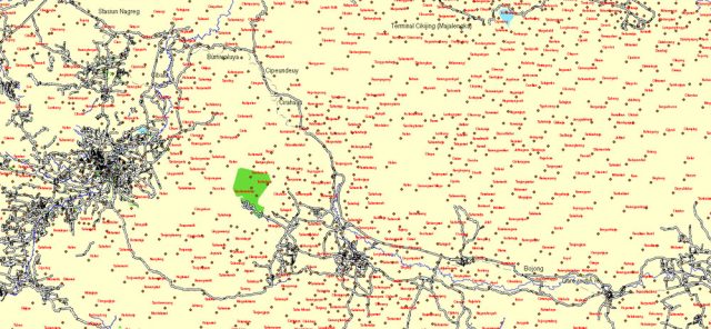 Java AutoCAD DWG Map 01 Indonesia, exact vector Map full editable DWG