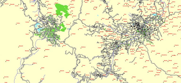 Java AutoCAD DWG Map 01 Indonesia, exact vector Map full editable DWG
