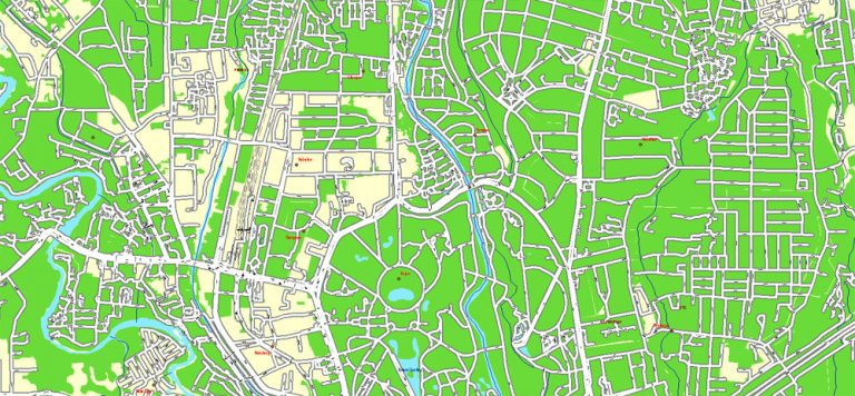 Java AutoCAD DWG Map 01 Indonesia, exact vector Map full editable DWG