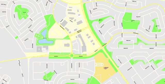 Lethbridge + Coaldale + Fort Macleod Printable Map, Alberta, Canada ...