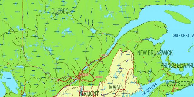 World Map Colored Political 01 with new borders, Main Roads, main ...