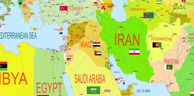 World Political Map 2017 detailed in Peters Projection Adobe Illustrator
