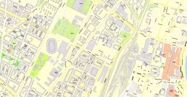 Turin / Torino PDF Map Metro Area, Italy, exact detailed City Plan all ...