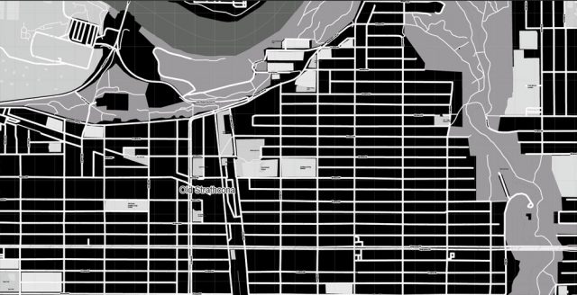 Edmonton PDF Map Canada Printable exact City Plan editable Adobe PDF ...