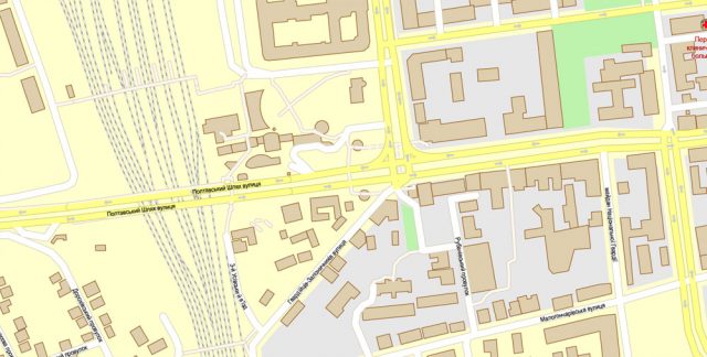 Kharkiv Vector Map Ukraine extra detailed City Plan scale 1:3021 ...