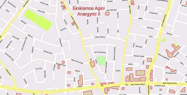 Cyprus 01 Island Map Vector Greece Exact Plan detailed Road Map Adobe ...