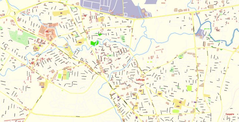 Cyprus Island Map Vector Greece Exact Plan detailed Road Map Adobe ...