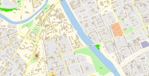 Moscow: Free simple map Moscow Russia vector Adobe Illustrator – Maps ...