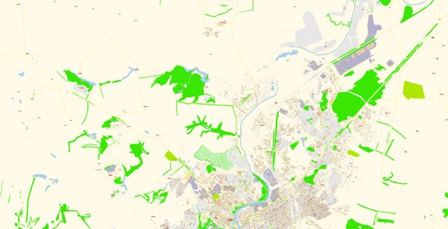 Moscow: Free simple map Moscow Russia vector Adobe Illustrator – Maps ...