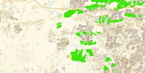 Toa Baja PDF Map Vector Puerto Rico Exact City Plan detailed Street Map ...