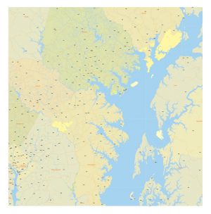 Baltimore Maryland US counties Map Vector Exact City Plan detailed ...