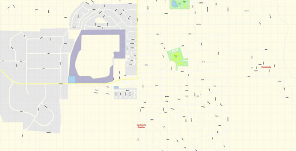 Carson City Nevada US Map Vector Exact City Plan detailed Street Map ...