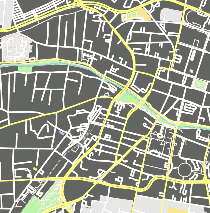 Santa Fe New Mexico US: Free download vector map of Santa Fe New Mexico ...