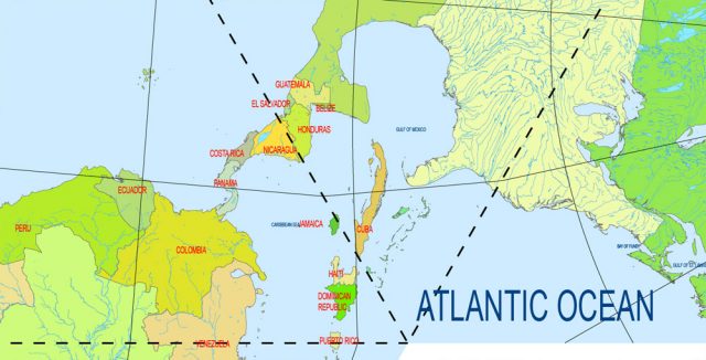 World Vector Map Dymaxion Projection Adobe Illustrator Detailed Country ...