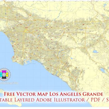 Free Vector City Mmaps for design and printing: Download free map clipart