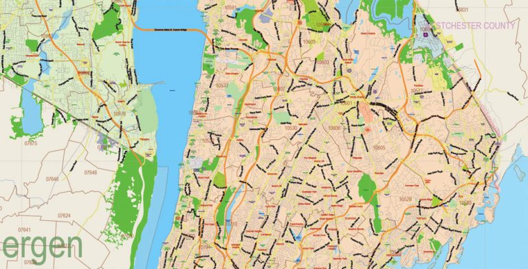 New York State US Map Vector AutoCAD: Exact State Plan High Detailed ...