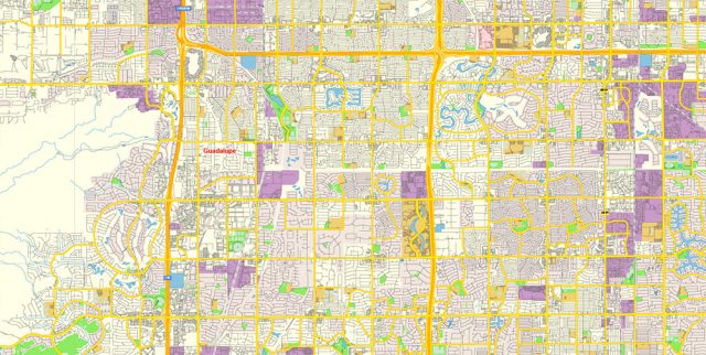 Phoenix Arizona US Map Vector Free Editable Layered Adobe Illustrator ...