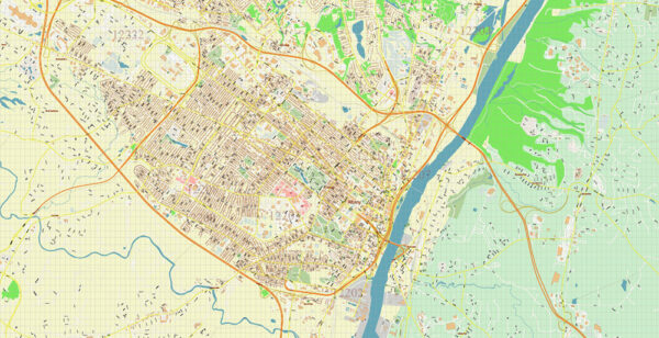 Albany County New York US Map Vector Exact State Plan High Detailed ...