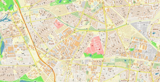 Berlin Germany PDF Vector Map Accurate High Detailed City Plan editable ...