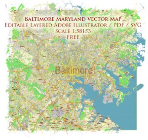 Free Vector City Mmaps for design and printing: Download free map clipart