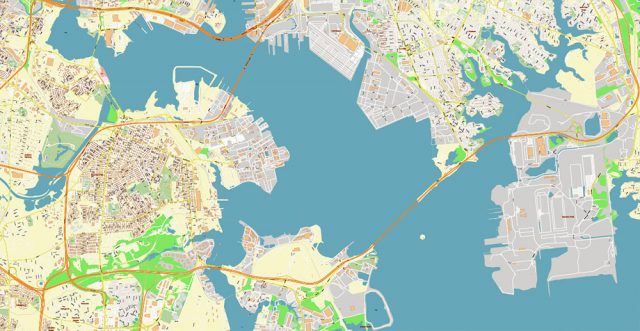 Baltimore Metro Area Maryland US PDF Vector Map Exact High Detailed ... Baltimore Metro Area Maryland US PDF Vector Map Exact High Detailed ...