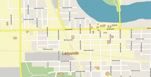 Windfall Lake Area Wisconsin US PDF Vector Map: Exact High Detailed ...