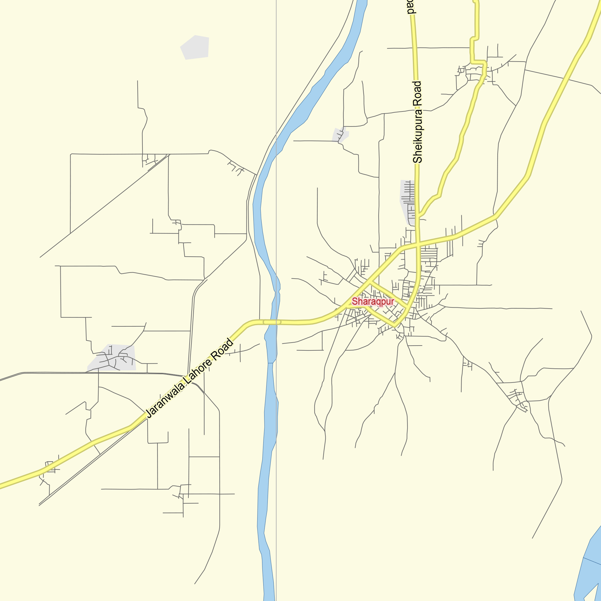 Lahore Pakistan printable editable layered PDF Vector Map – Maps in ...