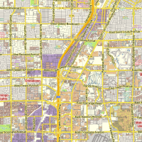 Las Vegas Nevada US printable editable layered PDF Vector Map – Maps in ...