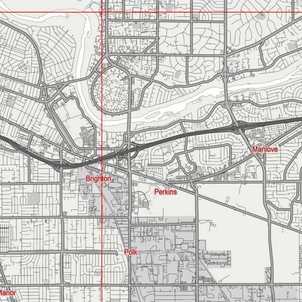 Sacramento California US Map Vector City Plan Low Detailed (simple ...