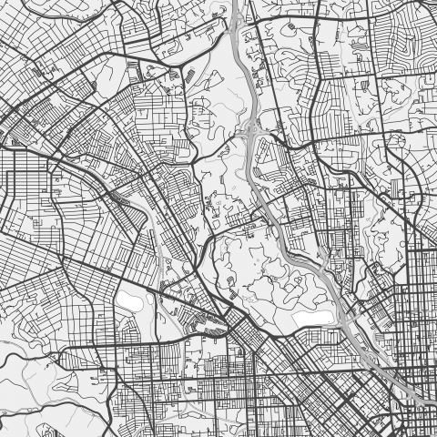 Baltimore Maryland US Map Vector City Plan Low Detailed (simple white ...