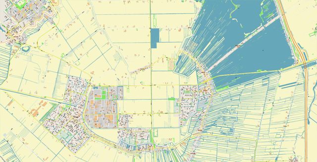Utrecht Netherlands City Vector Map Exact High Detailed editable Adobe ...