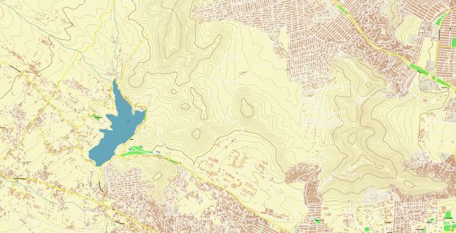 Kabul Afghanistan PDF City Vector Map Exact High Detailed editable ...