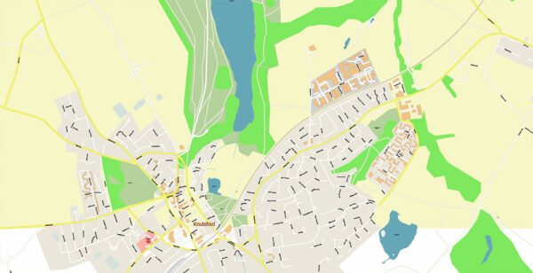 Manchester UK City Vector Map Exact High Detailed editable Adobe ...