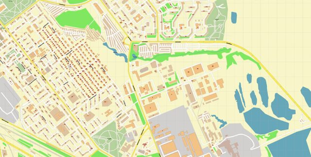 Ryazan Russia Map Vector High Detailed editable Adobe Illustrator in ...