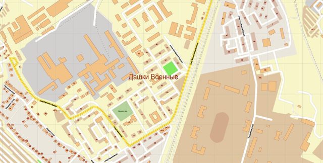 Ryazan Russia Map Vector High Detailed editable Adobe Illustrator in ...