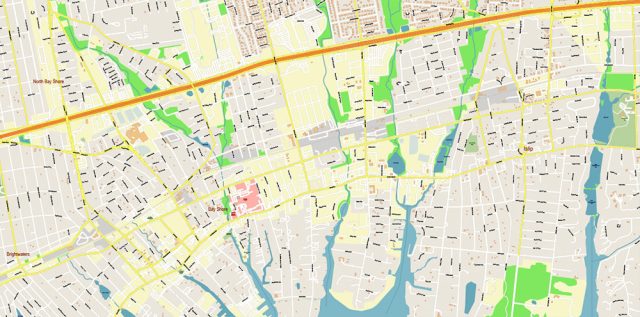 Smithtown Long Island New York US Map Vector High Detailed editable ...