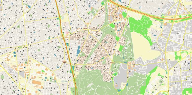 Smithtown Long Island New York US Map Vector High Detailed editable ...